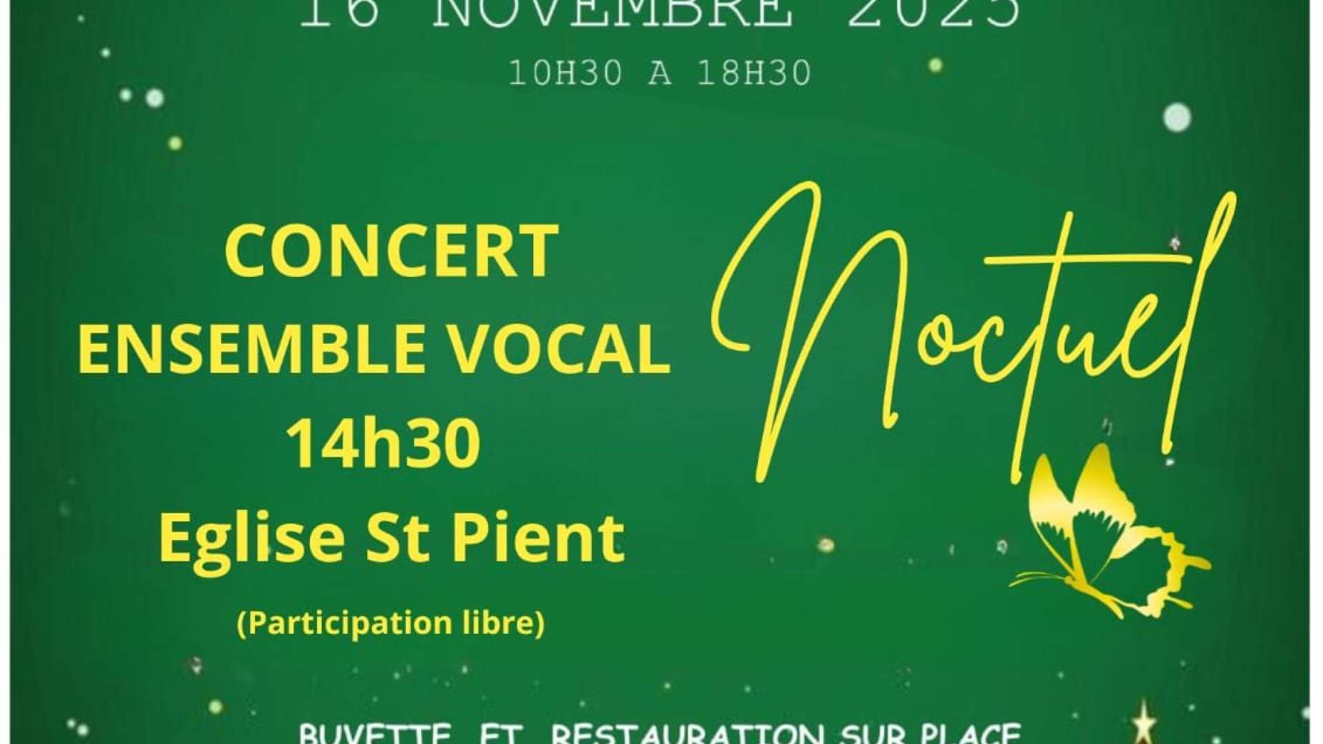 Concert Ensemble vocal noctuel | Cadence